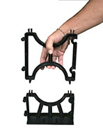 Underground Duct Spacers On Colonial Teltek